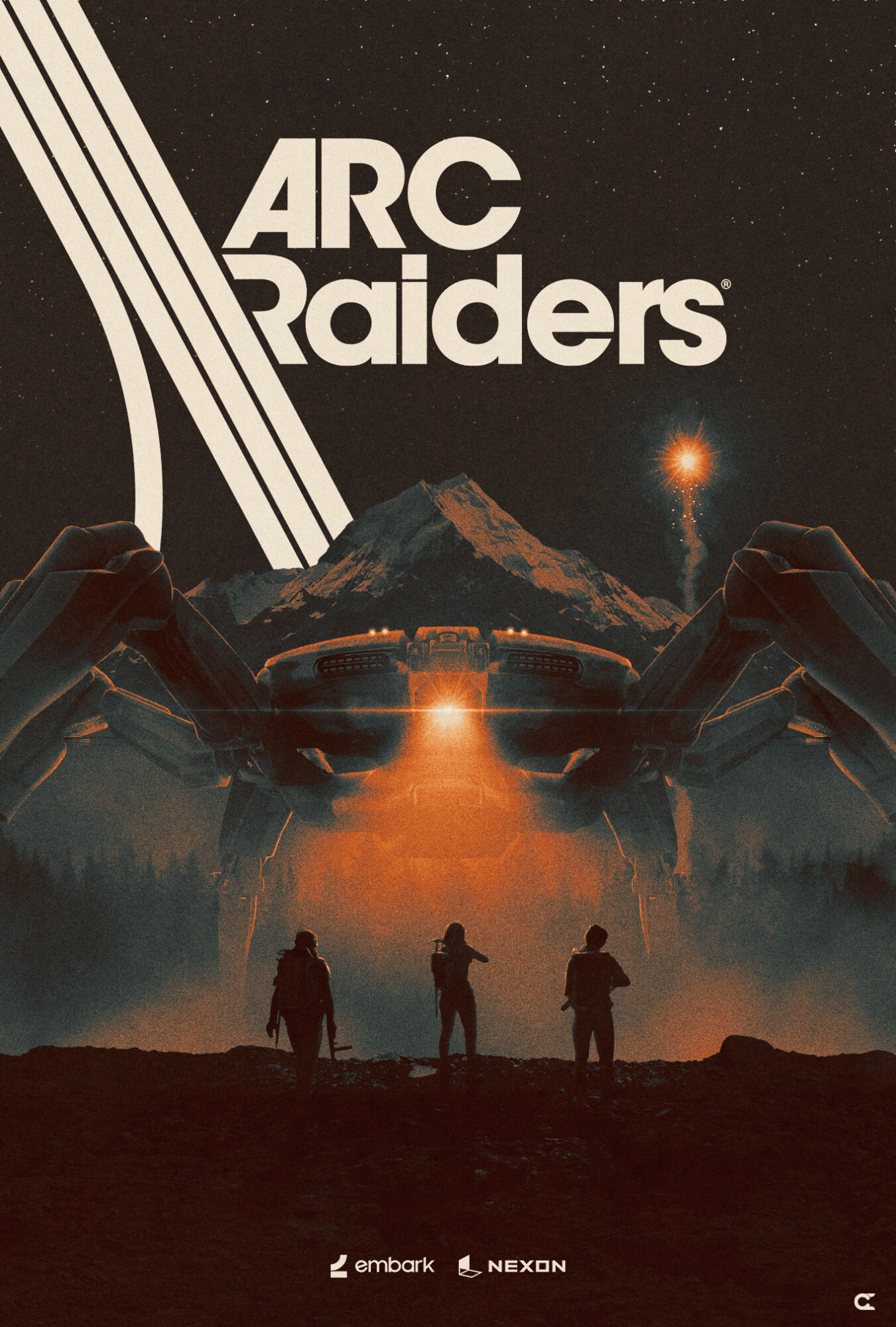 ARC Raiders (2025) – Poster (Night Version) | Poster By ClemsGraphics