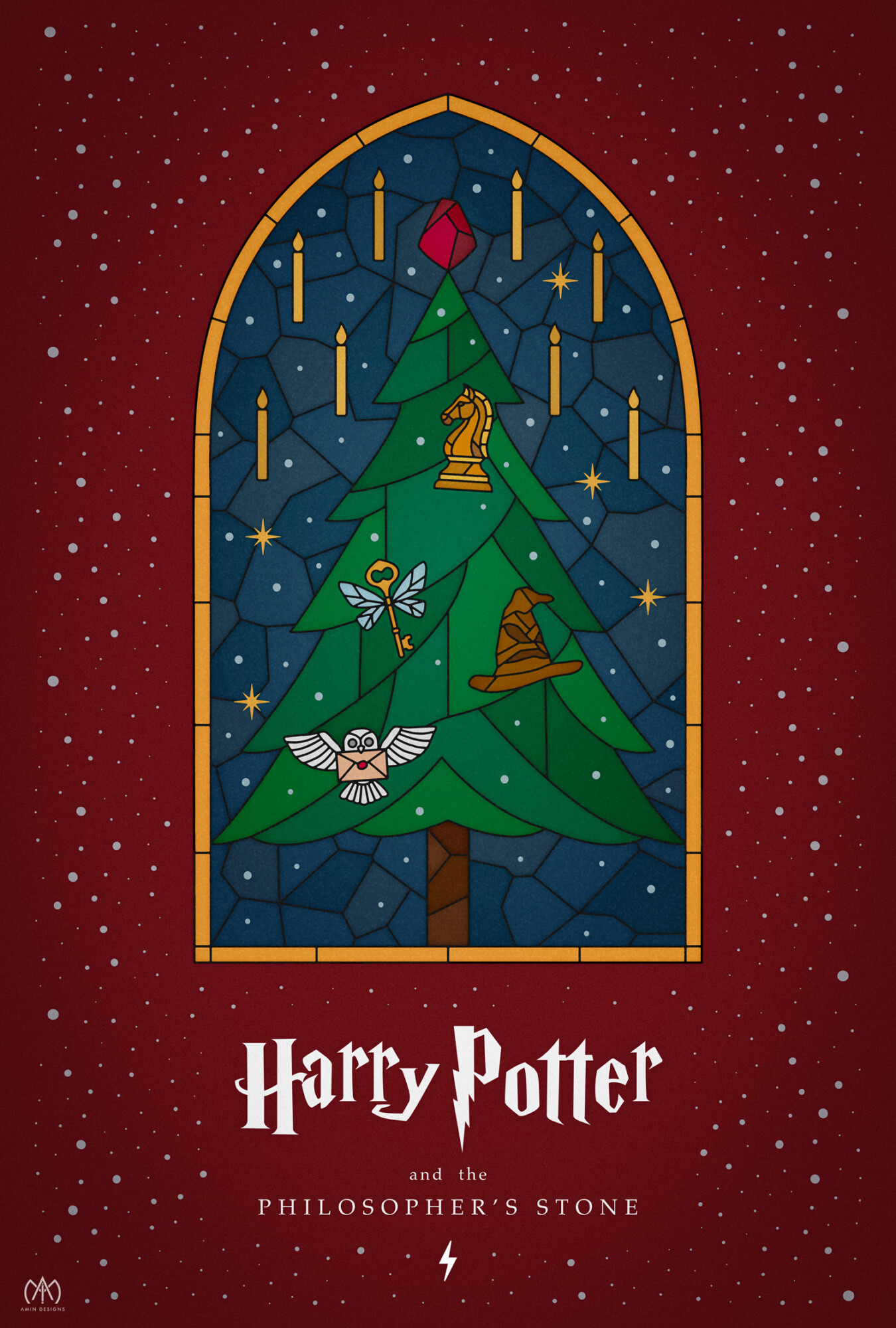 Harry Potter And The Philosopher's Stone | Poster By AMIN Designs