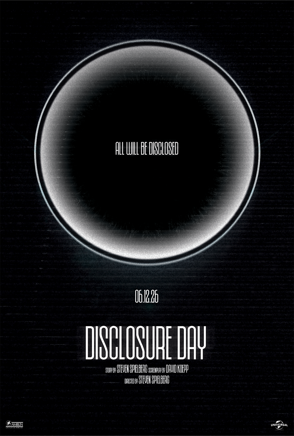 Disclosure Day (2026) | Tribute Poster | Poster By Cole Vierra