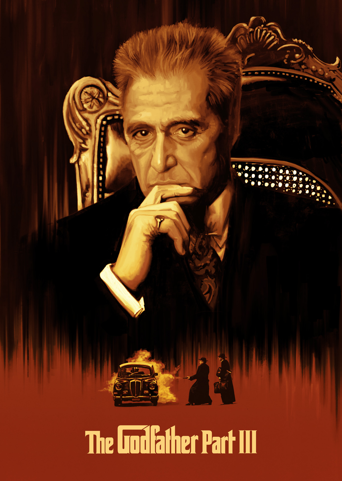 GODFATHER PART III | Poster By Mark Levy Art