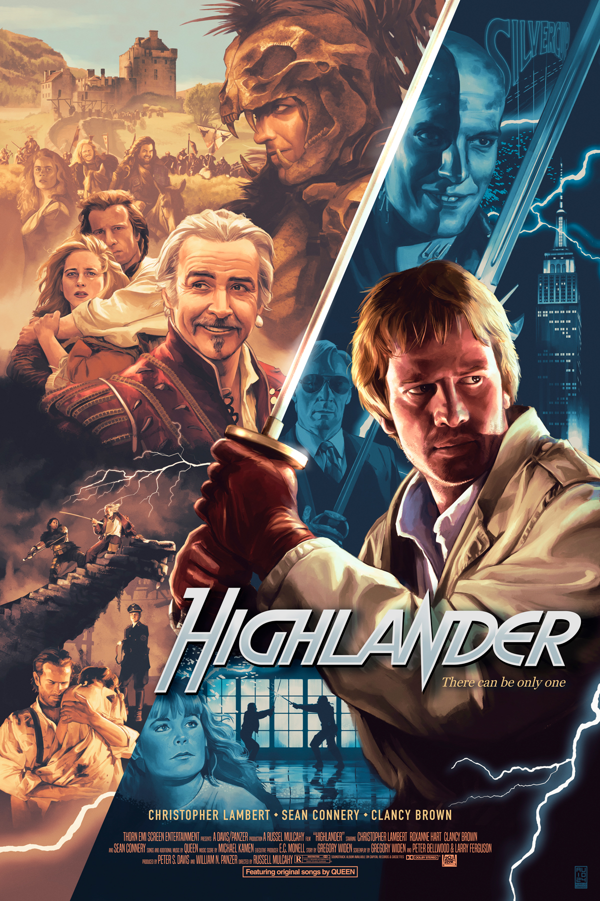 Highlander | Poster By Aurelio Lorenzo