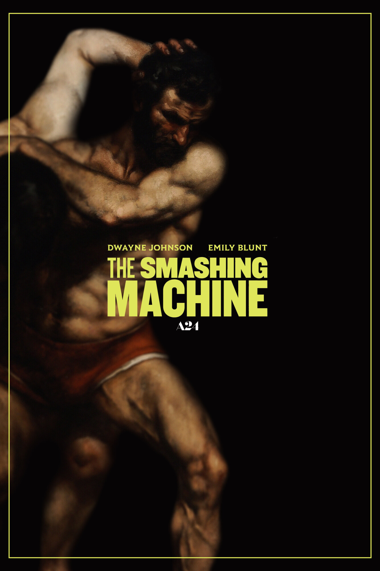 THE SMASHING MACHINE (2025) | Poster By Fabrizio Evangelista