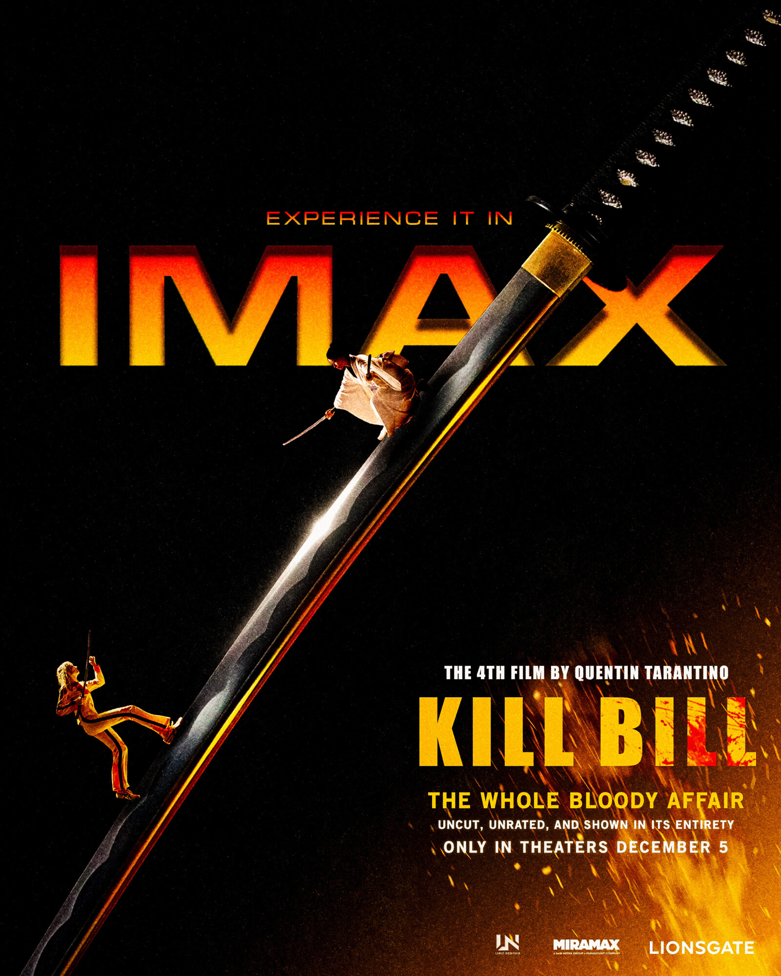 Kill Bill Imax Poster | Poster By Luno Designs