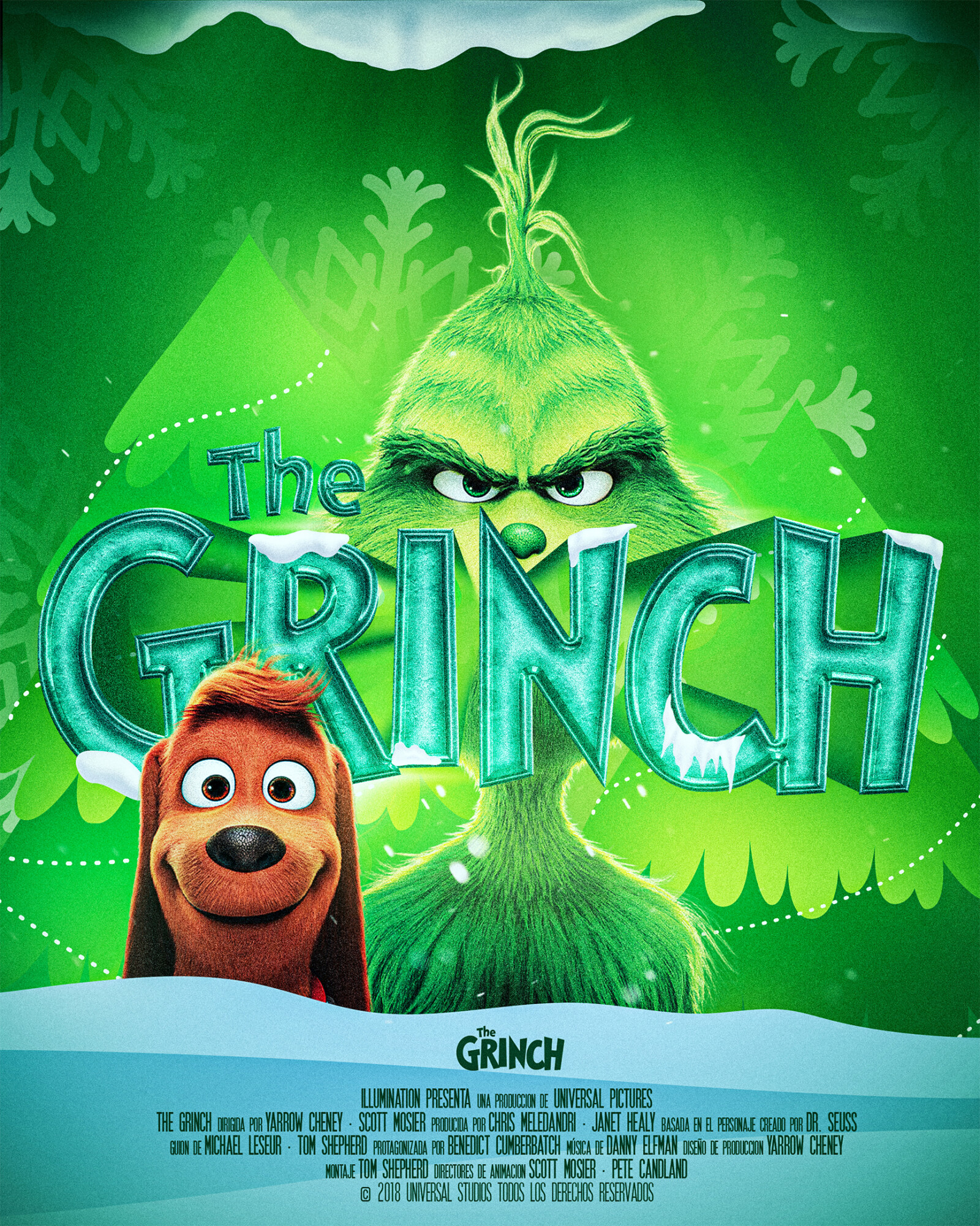The Grinch Concept Poster 2025 | Poster By Ivan G.