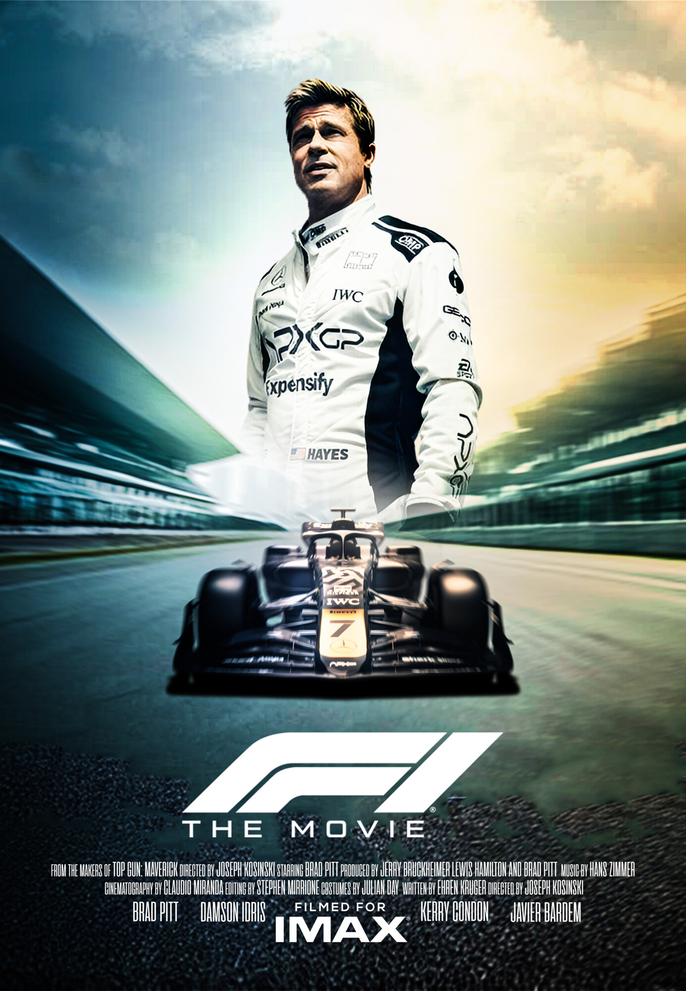 F1 Movie Poster | Poster By Abhi Italiya