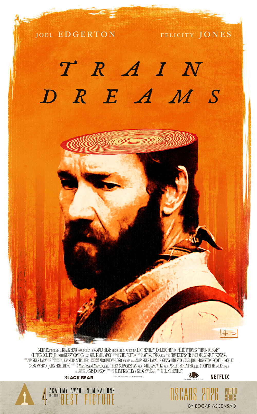 Train Dreams | Poster By Edgar Ascensão