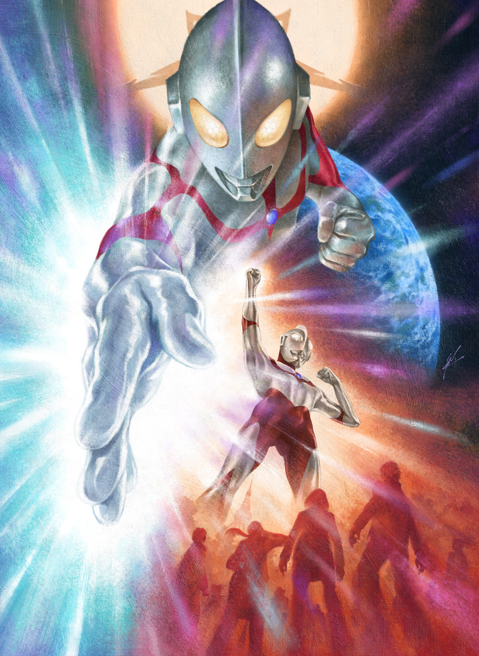 SHIN ULTRAMAN Tribute Poster | Poster By Wolfgang LeBlanc
