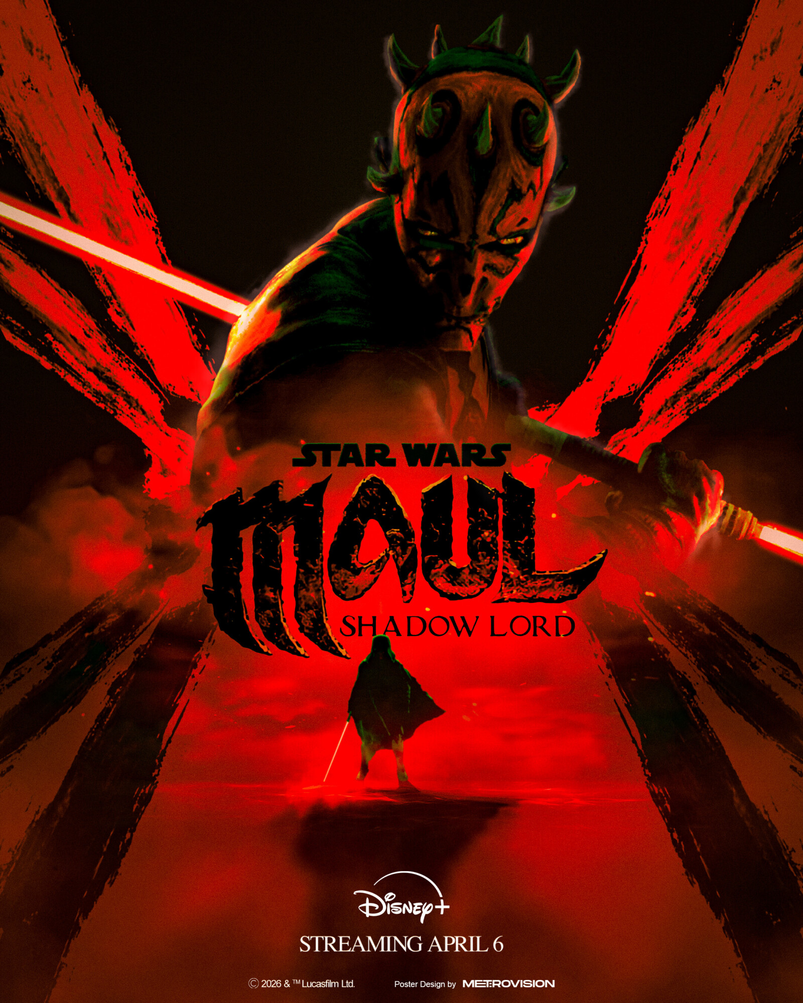 Star Wars Darth Maul : Shadow Lord | Poster By Metro
