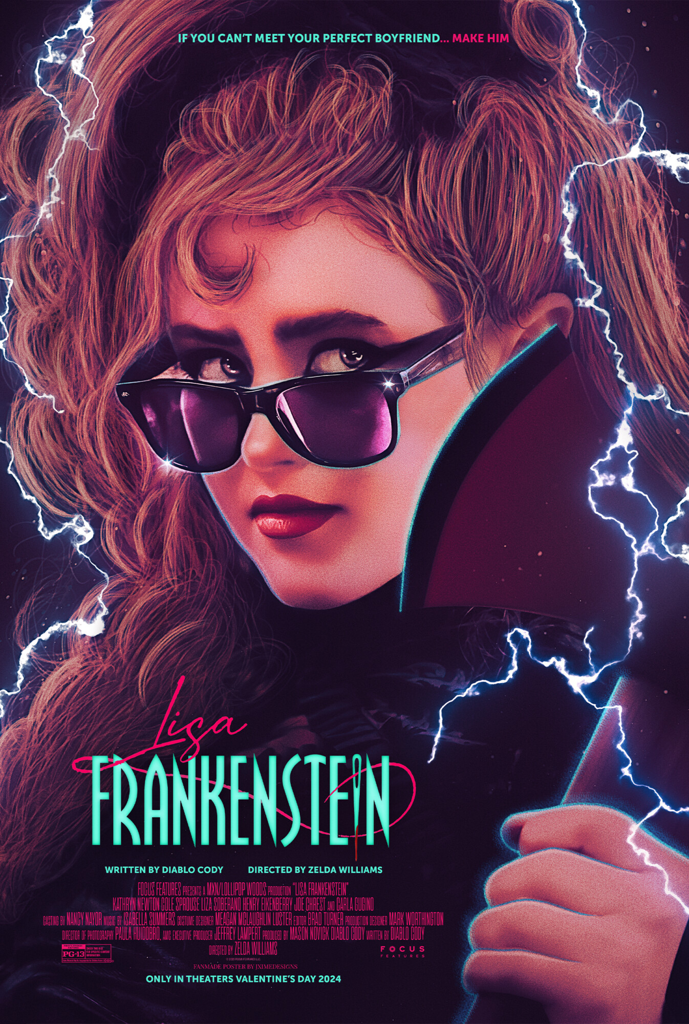 Lisa Frankenstein | Poster By Jaime Ventura
