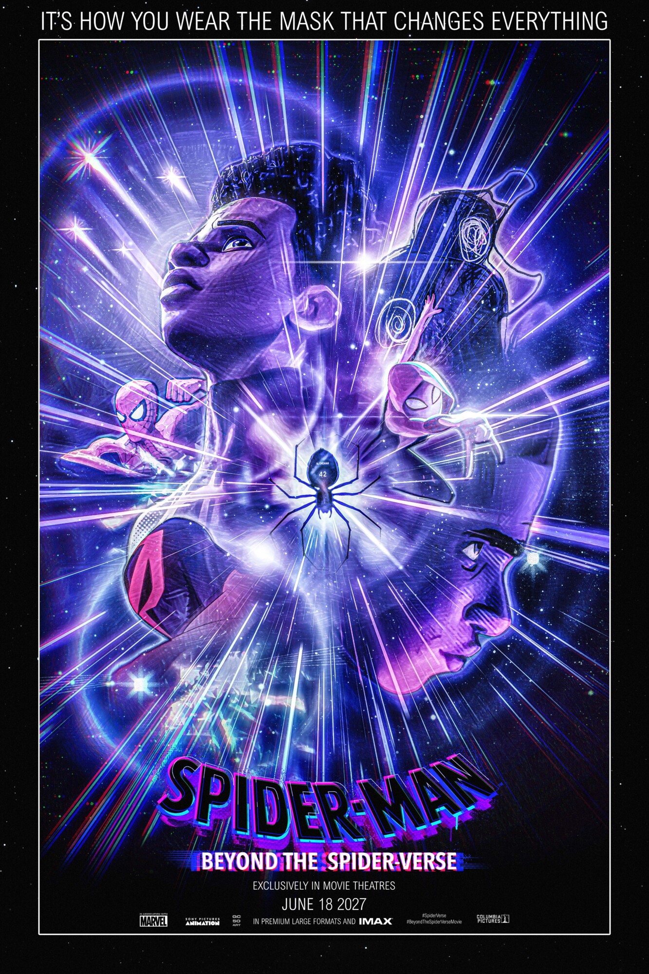 Spider-Man: Beyond The Spider-Verse | Poster By GC50Art