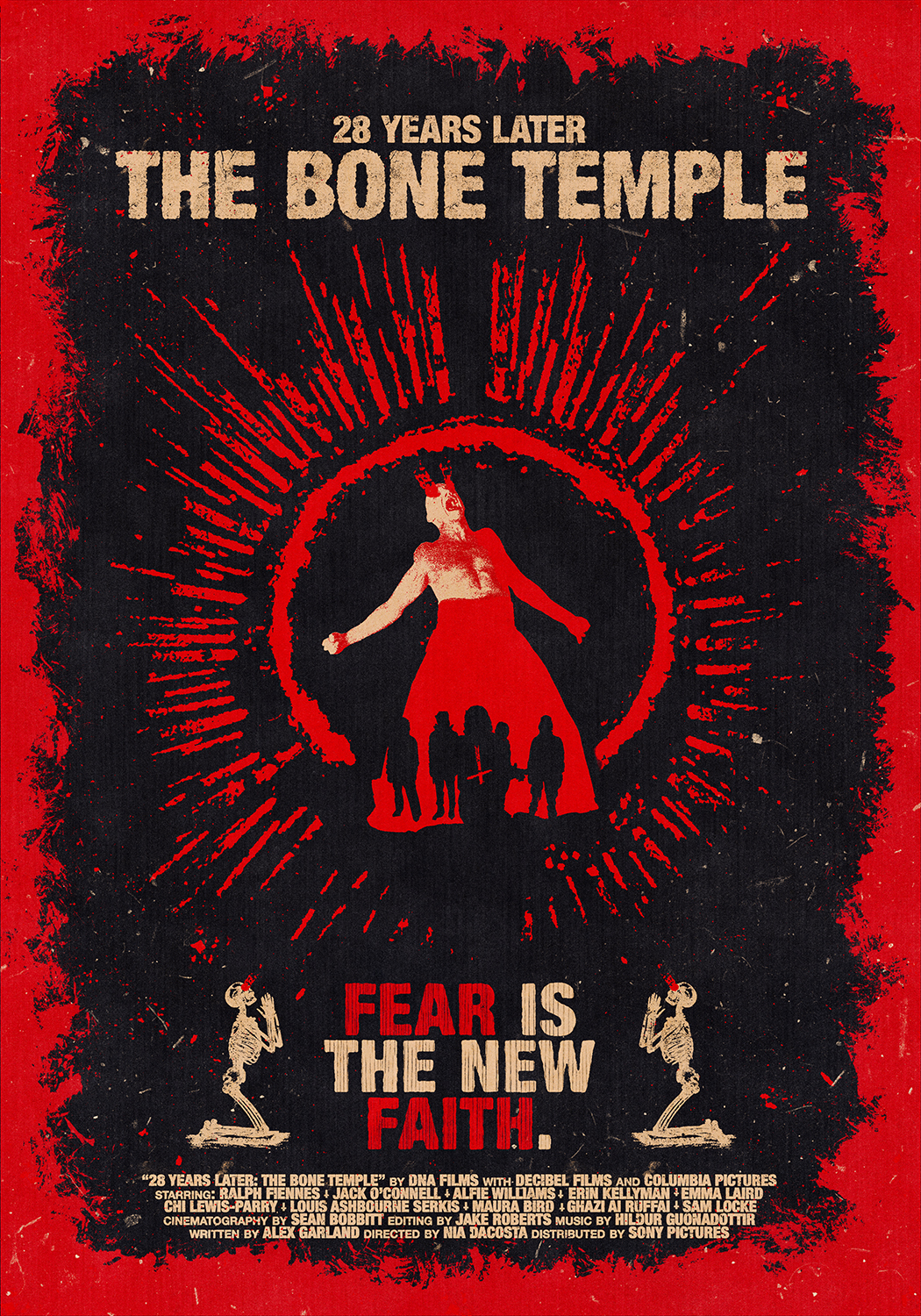28 Years Later : The Bone Temple (2026) Dir. Nia DaCosta | Poster By ...
