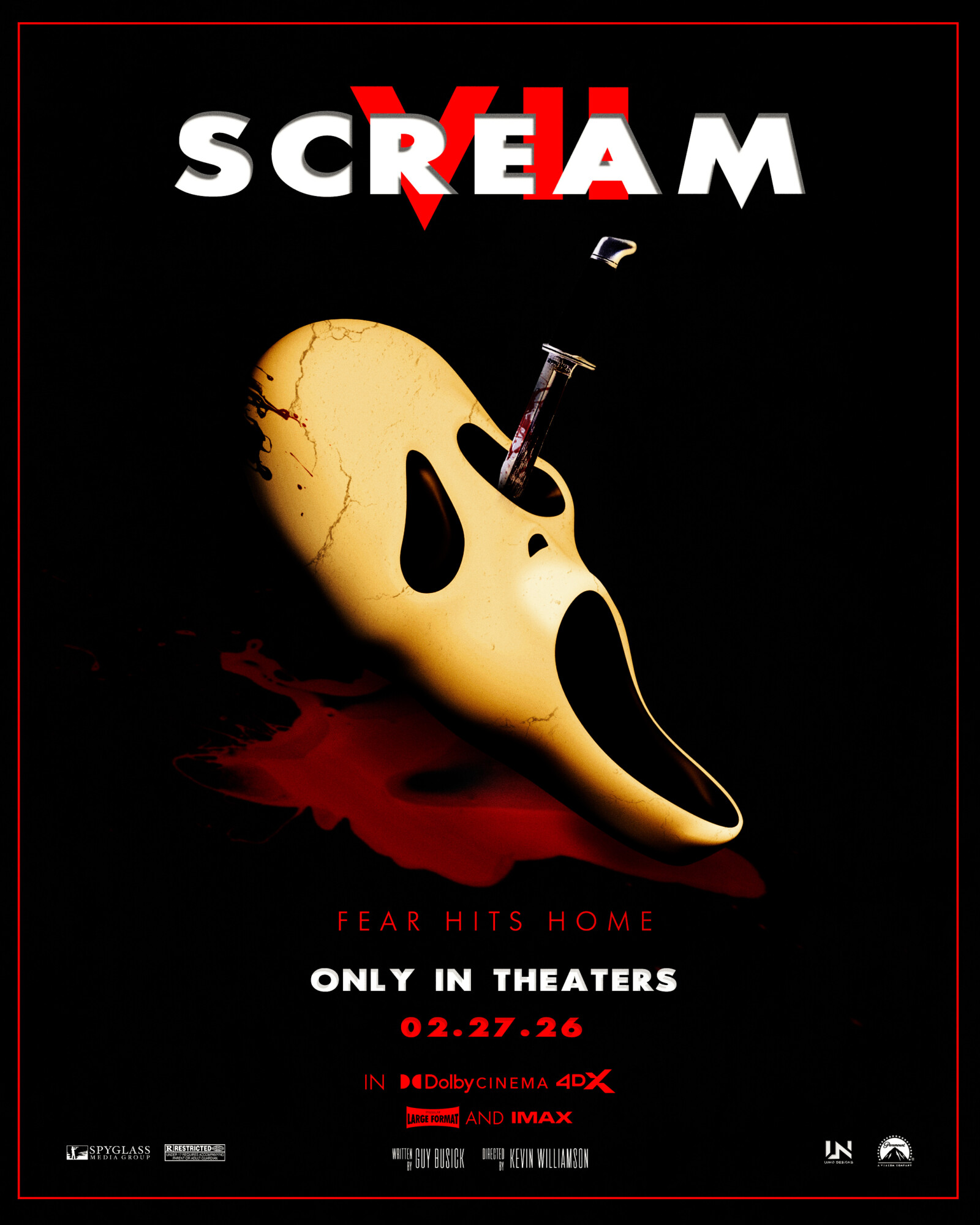 Scream VII alternative poster – PosterSpy