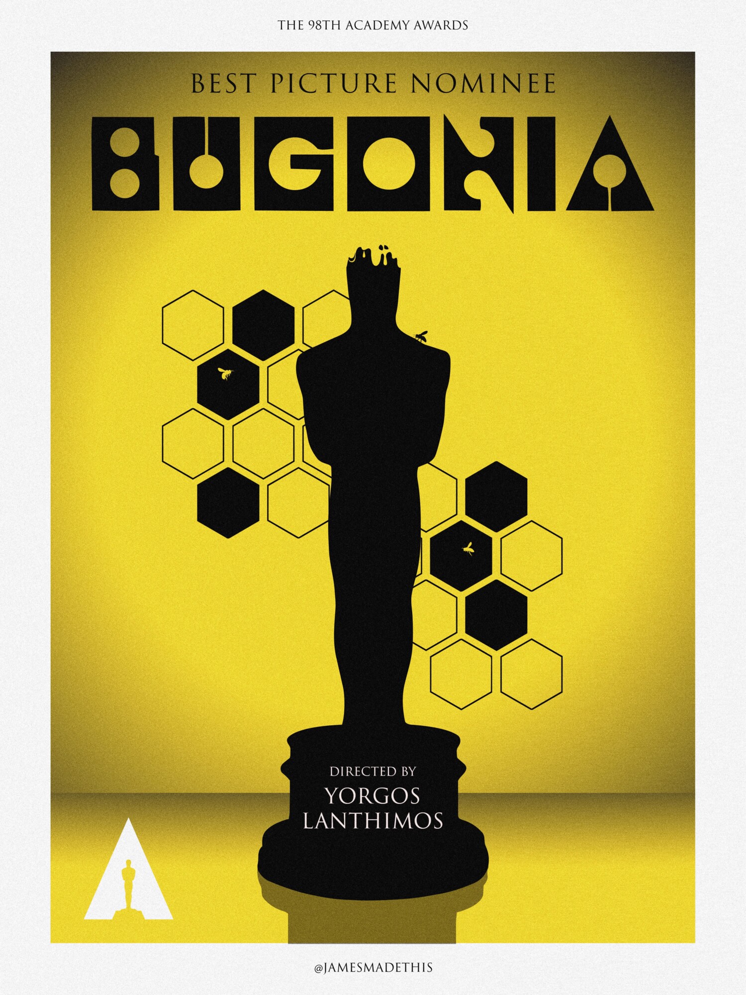 Best Picture Nominee - Bugonia (2025) | Poster By James Vickers