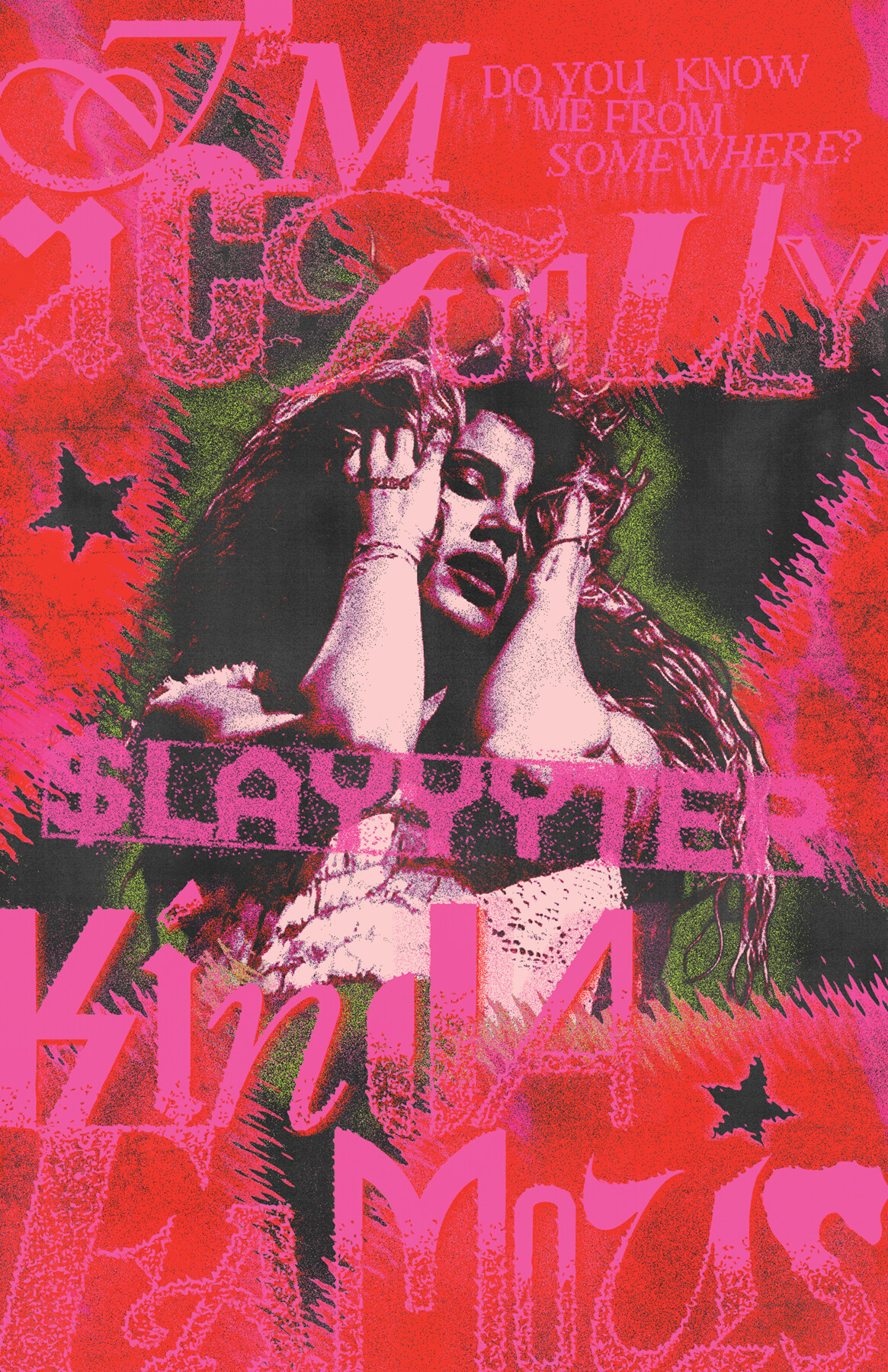 "I'm Actually Kind Of Famous" - Slayyyter | Poster By Shelbymoring