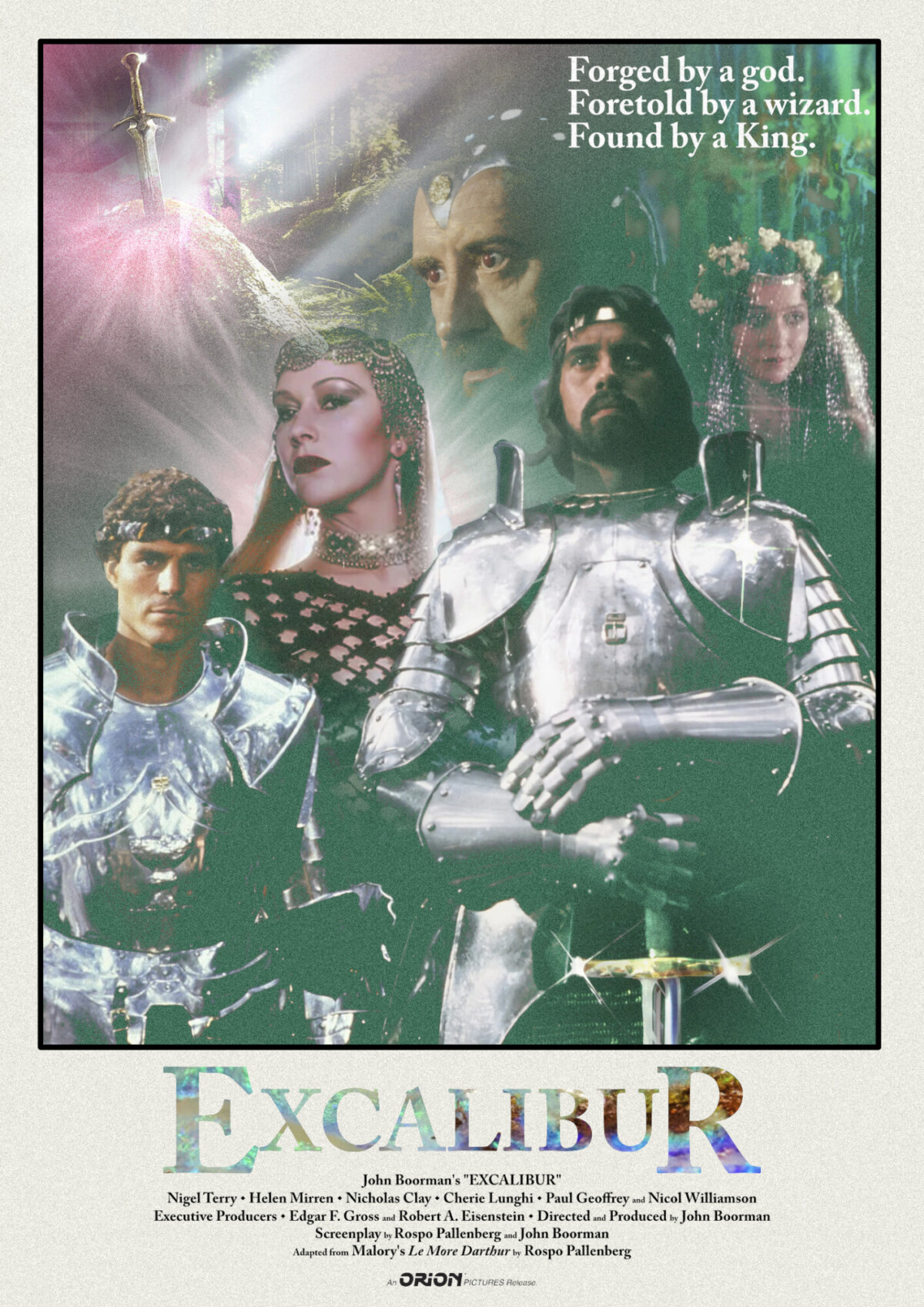 Excalibur (1981) | Poster By Jeremy Arblaster