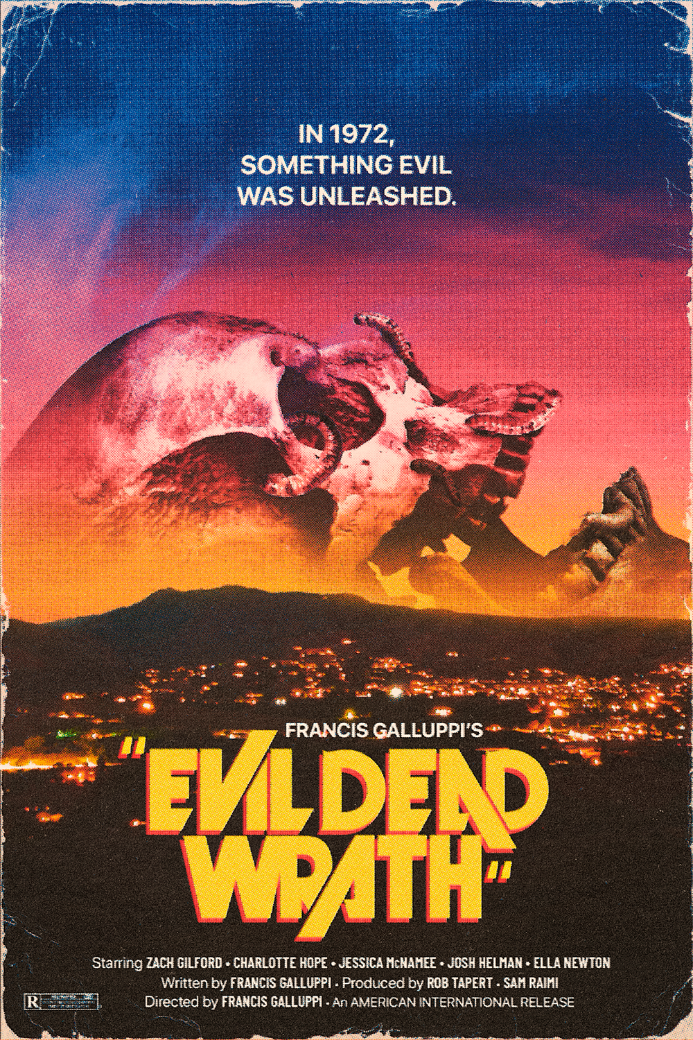 Evil Dead Wrath (2028) Concept Poster | Poster By Rafael Araujo